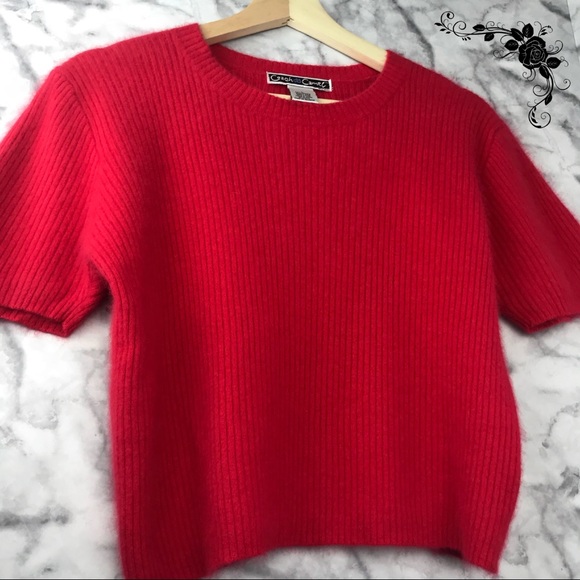 Coach & Camel | Sweaters | Coach Camel Angora Crop Sweater | Poshmark